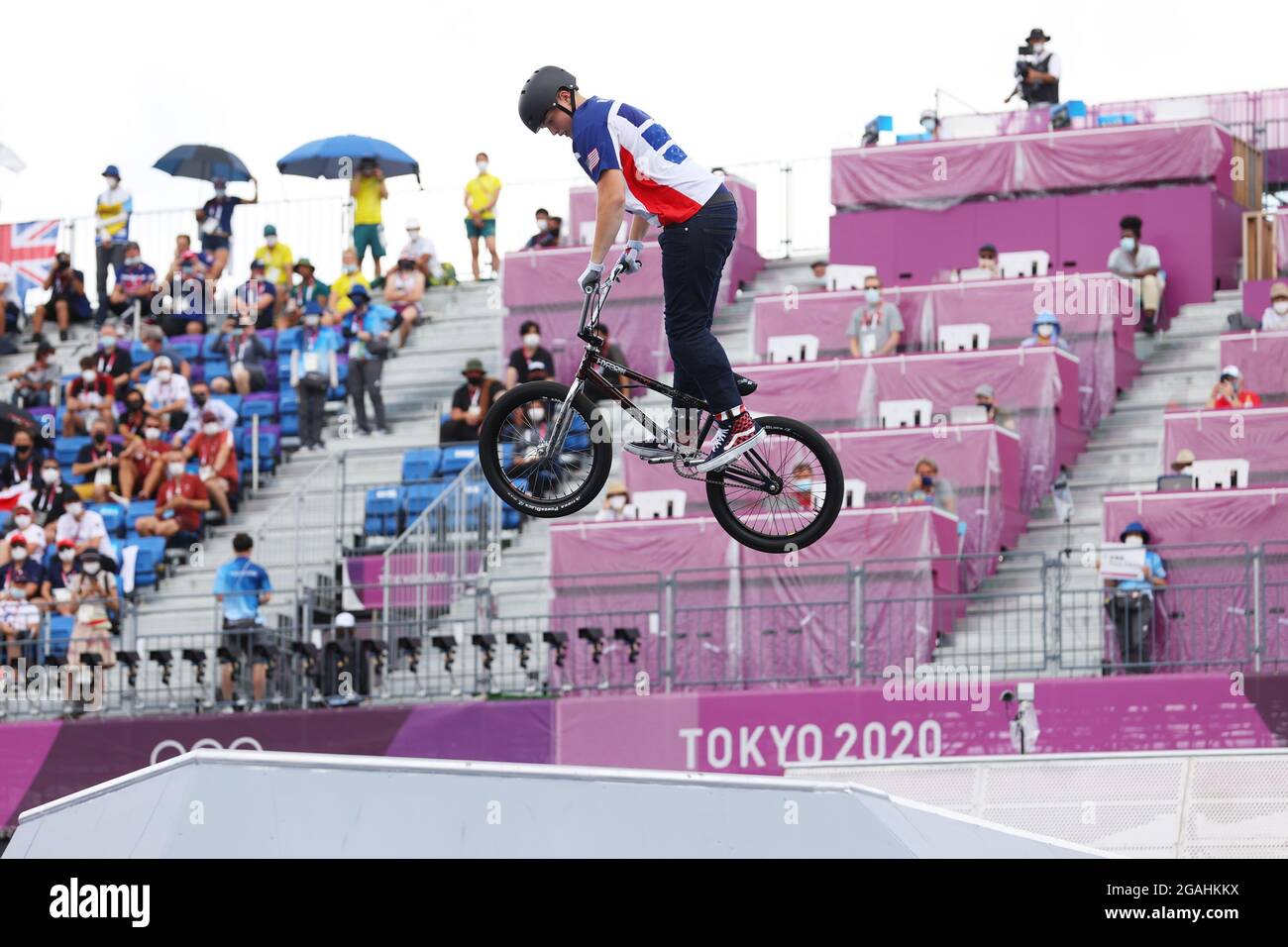 Tokyo, Japan. 31st July, 2021. ROBERTS Hannah (USA) Cycling : BMX ...