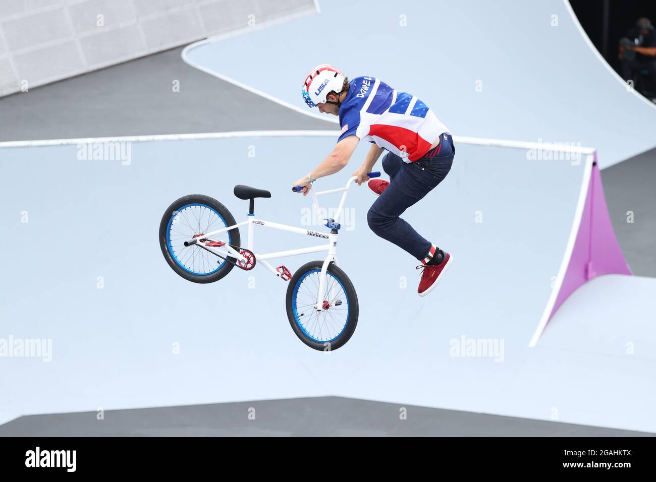 Tokyo, Japan. 31st July, 2021. DOWELL Justin (USA) Cycling : BMX ...