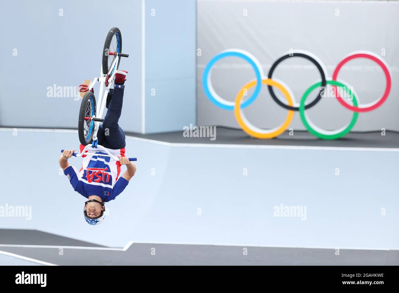 Tokyo, Japan. 31st July, 2021. DOWELL Justin (USA) Cycling : BMX ...