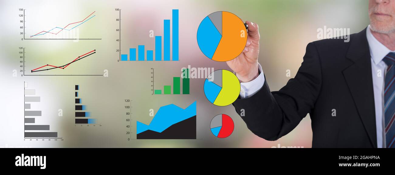 Graphical charts hi-res stock photography and images - Alamy