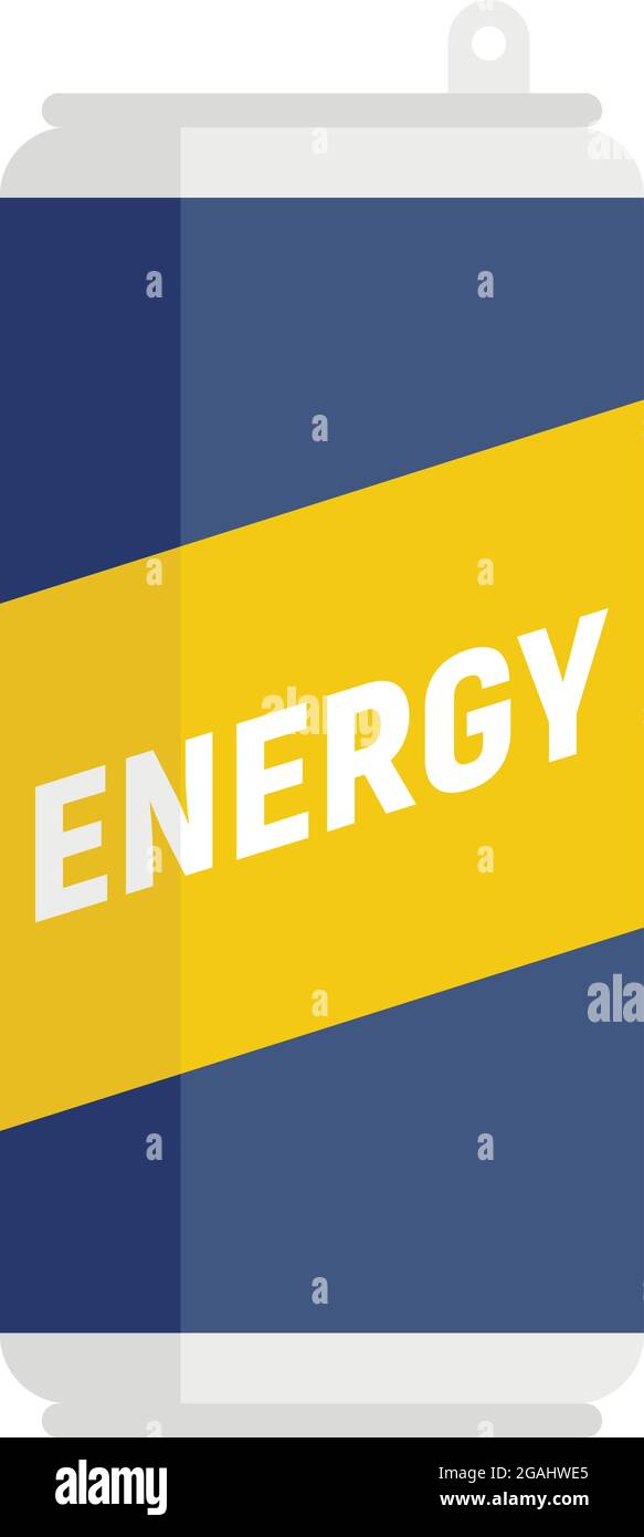Sport energy drink icon. Flat illustration of sport energy drink vector ...