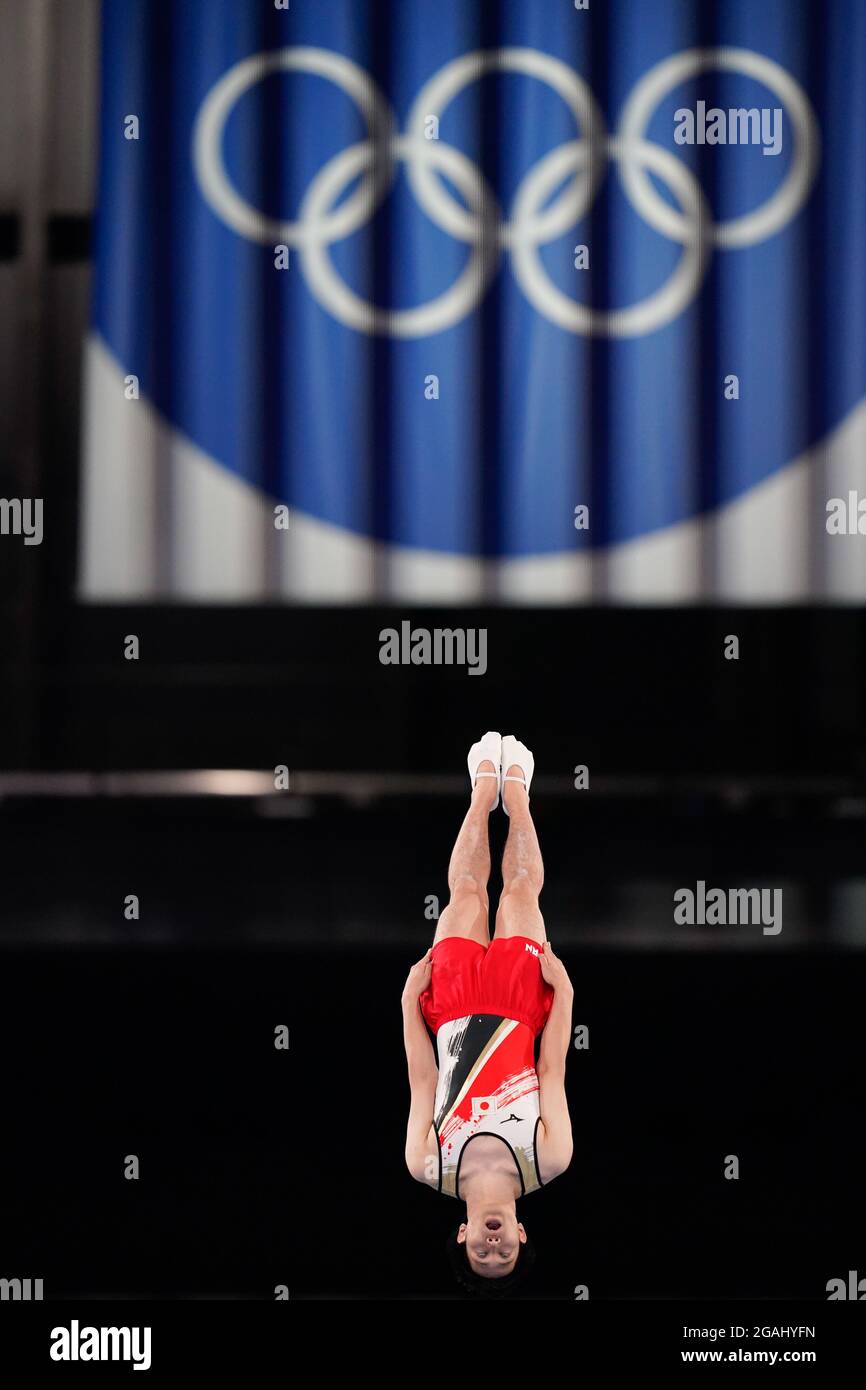 Tokyo, Japan. 31st July, 2021. Ryosuke Sakai (JPN) Trampoline : Men's ...