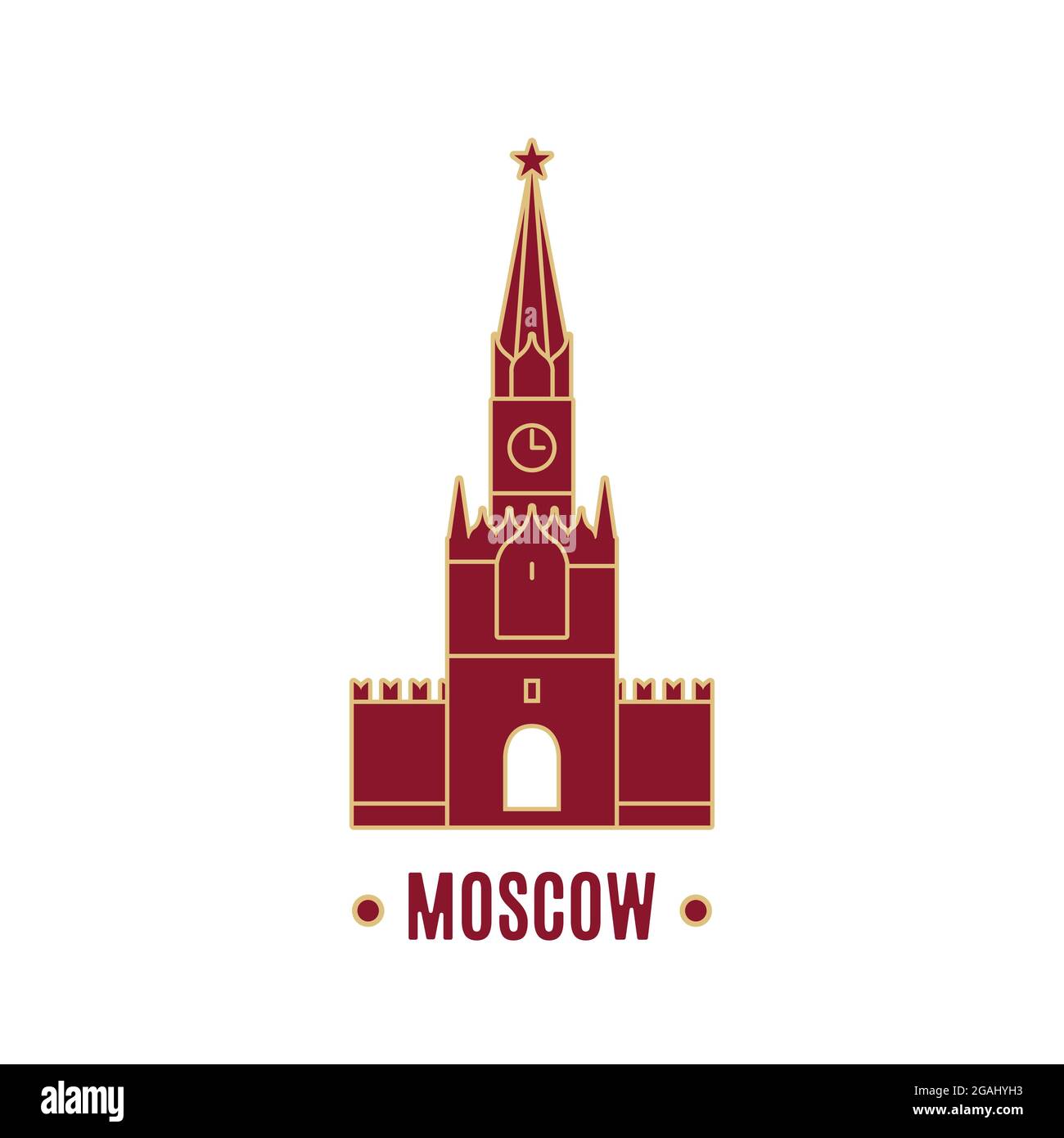 Kremlin star vector vectors hi-res stock photography and images - Alamy