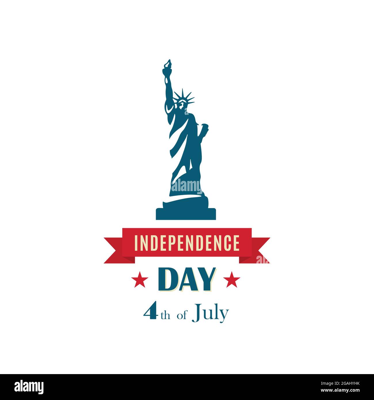 Statue of Liberty for 4th of July, Independence Day celebration USA ...