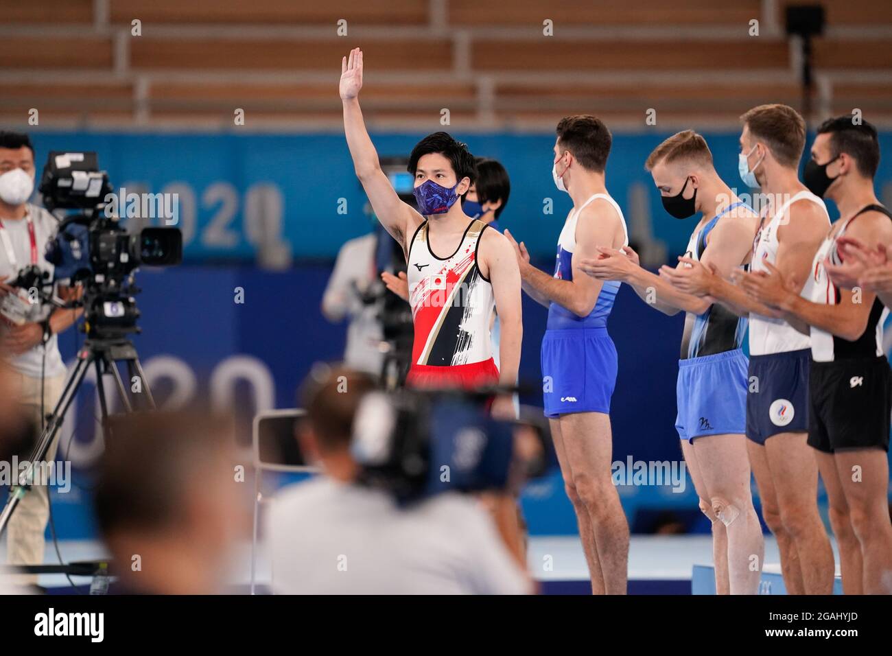 Tokyo, Japan. 31st July, 2021. Ryosuke Sakai (JPN) Trampoline : Men's ...