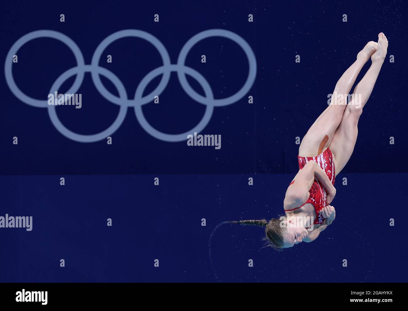 Tokyo, Japan. 31st July, 2021. Hailey Hernandez of the United States ...