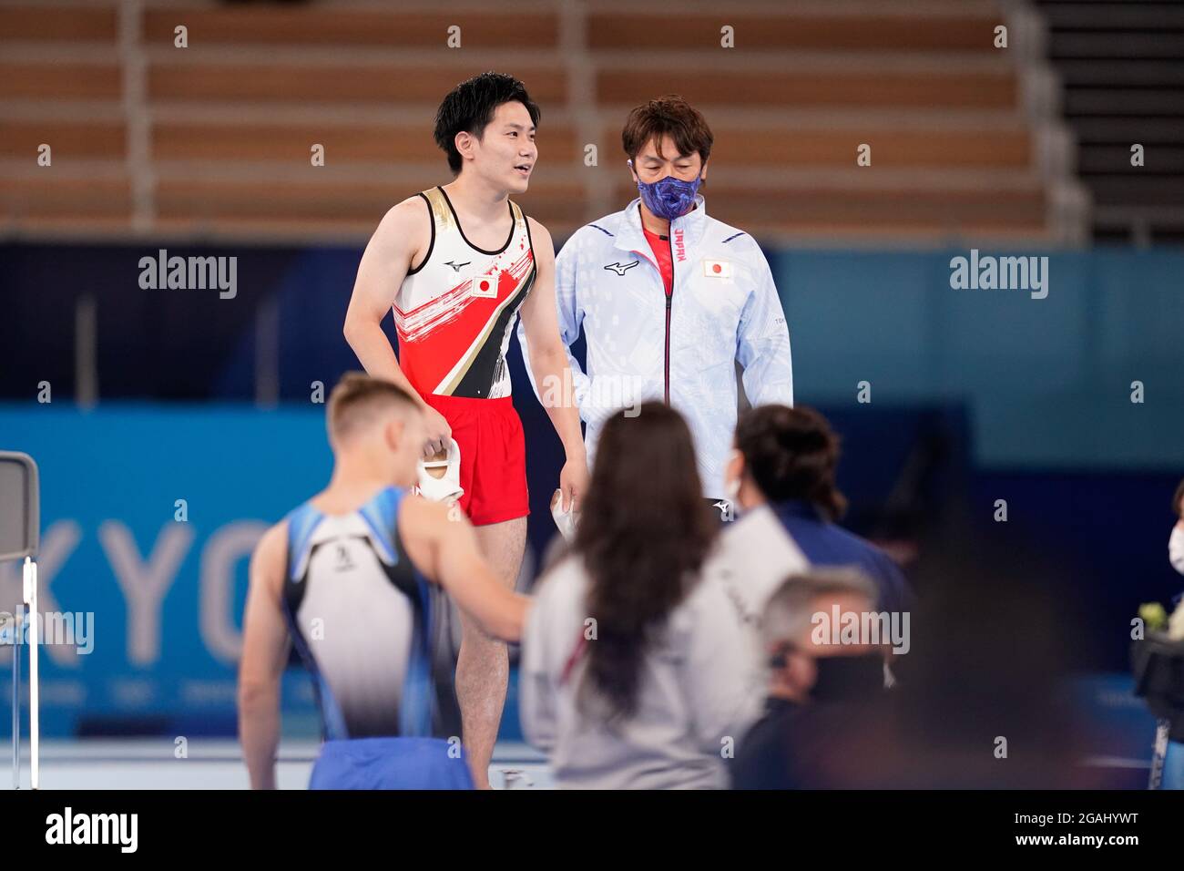Tokyo, Japan. 31st July, 2021. Ryosuke Sakai (JPN) Trampoline : Men's ...