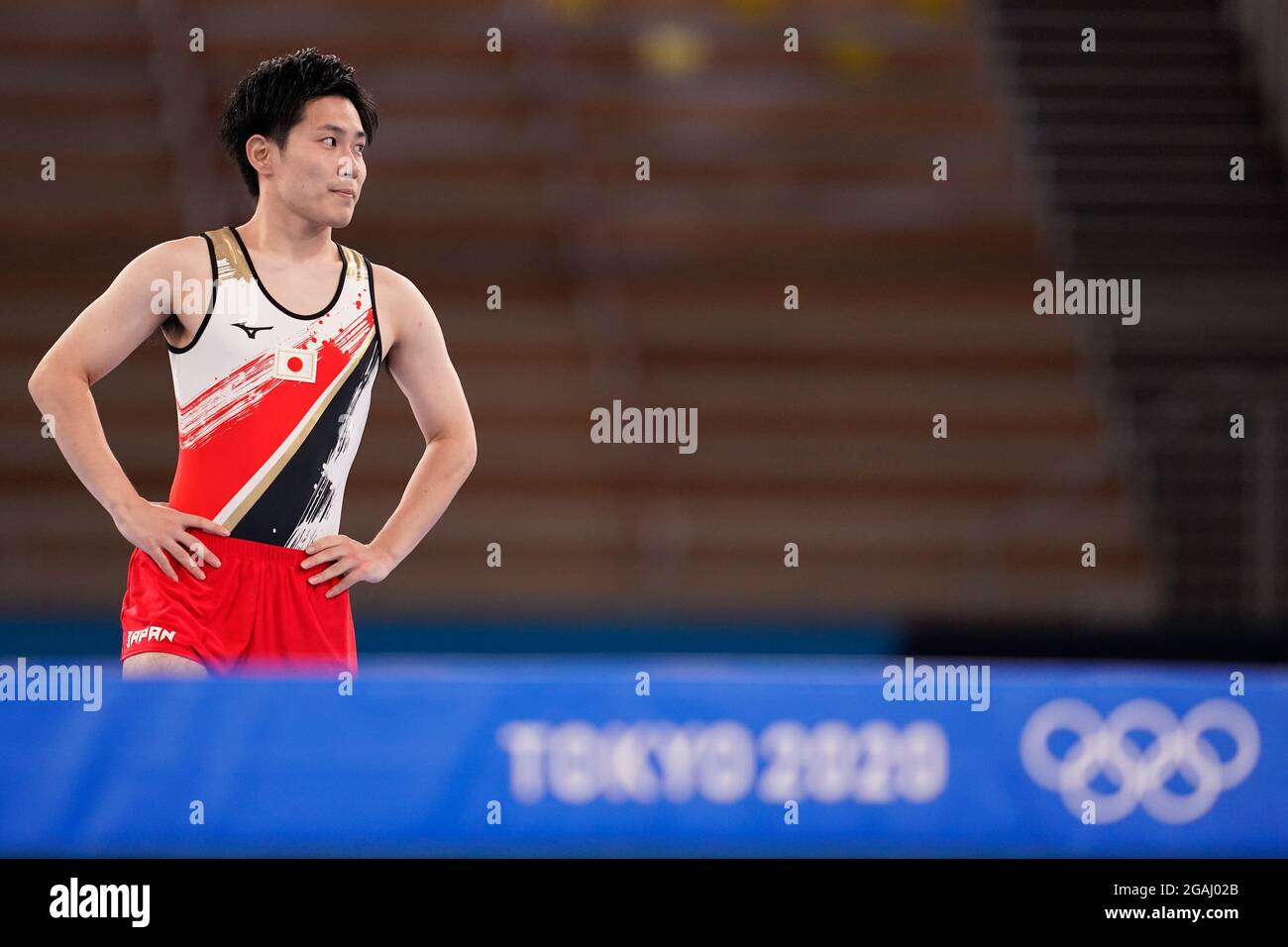 Tokyo, Japan. 31st July, 2021. Ryosuke Sakai (JPN) Trampoline : Men's ...