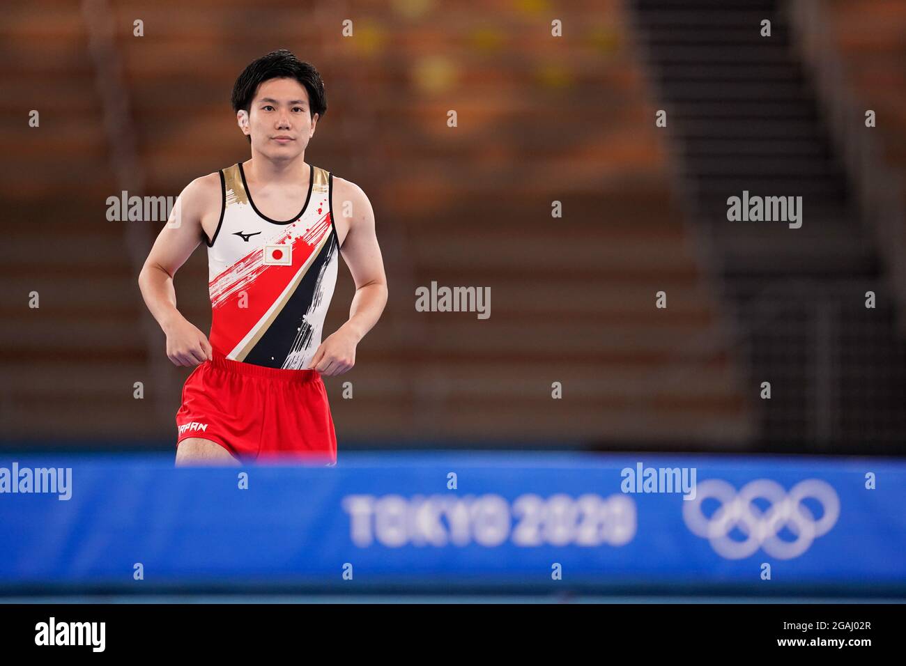 Tokyo, Japan. 31st July, 2021. Ryosuke Sakai (JPN) Trampoline : Men's ...