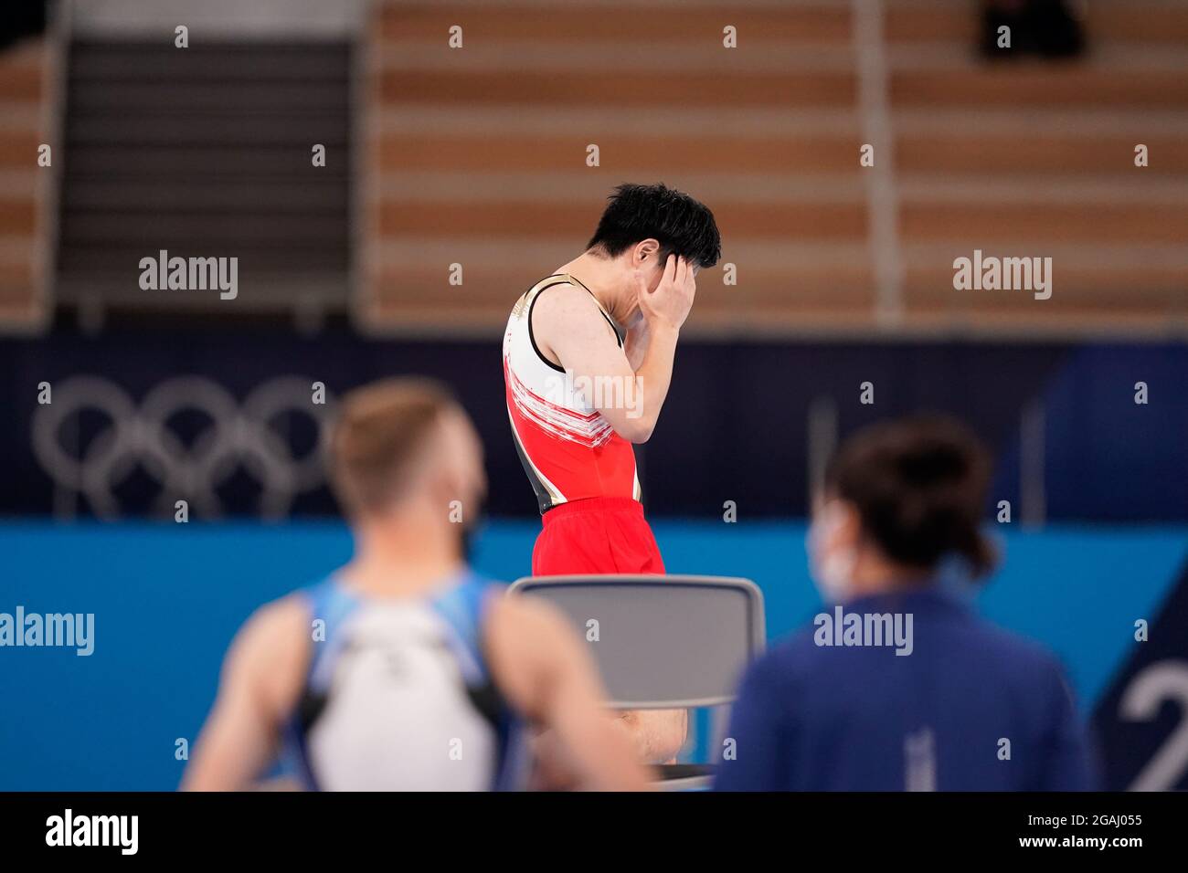 Tokyo, Japan. 31st July, 2021. Ryosuke Sakai (JPN) Trampoline : Men's ...