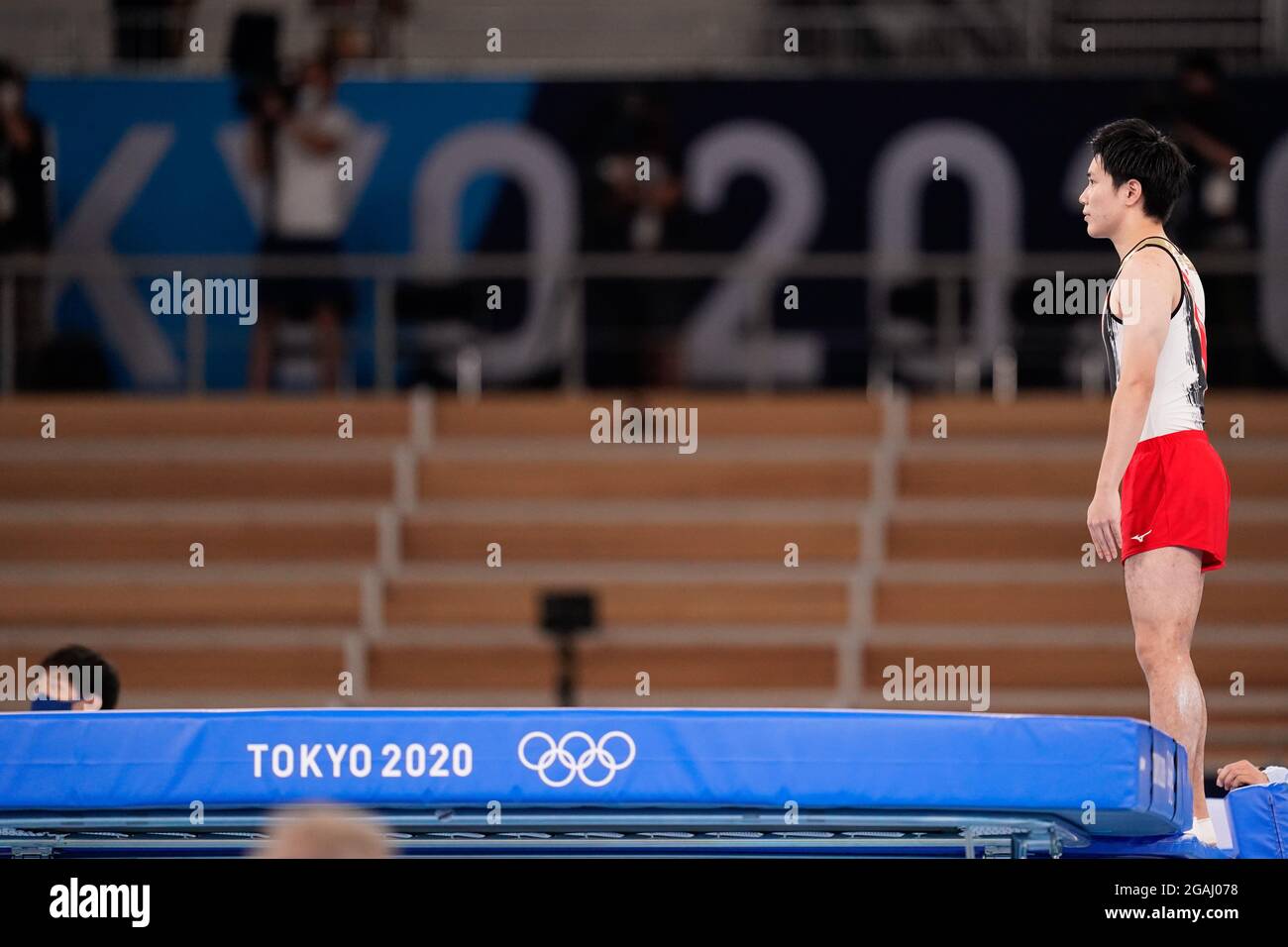 Tokyo, Japan. 31st July, 2021. Ryosuke Sakai (JPN) Trampoline : Men's ...