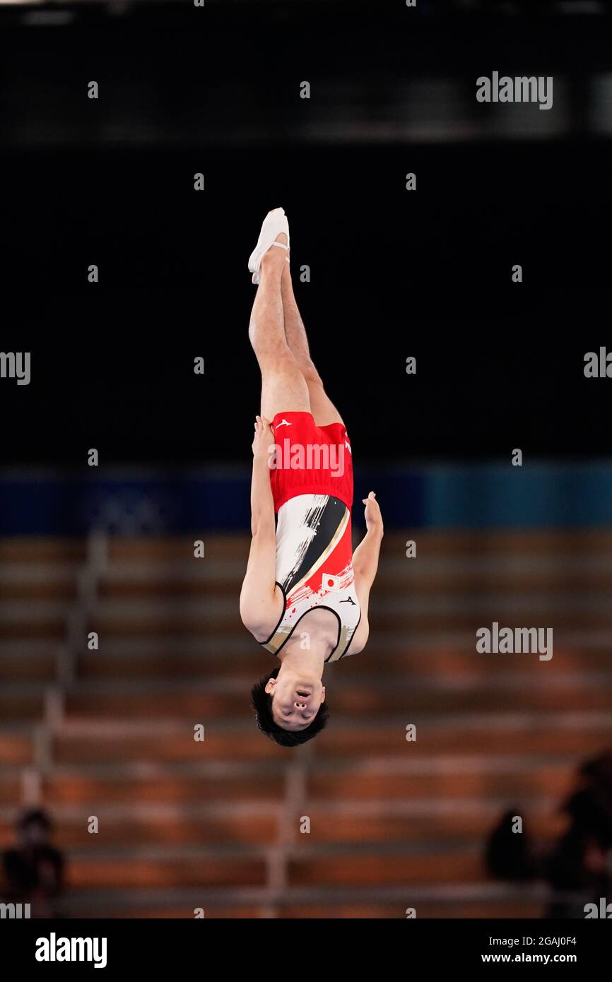 Tokyo, Japan. 31st July, 2021. Ryosuke Sakai (JPN) Trampoline : Men's ...