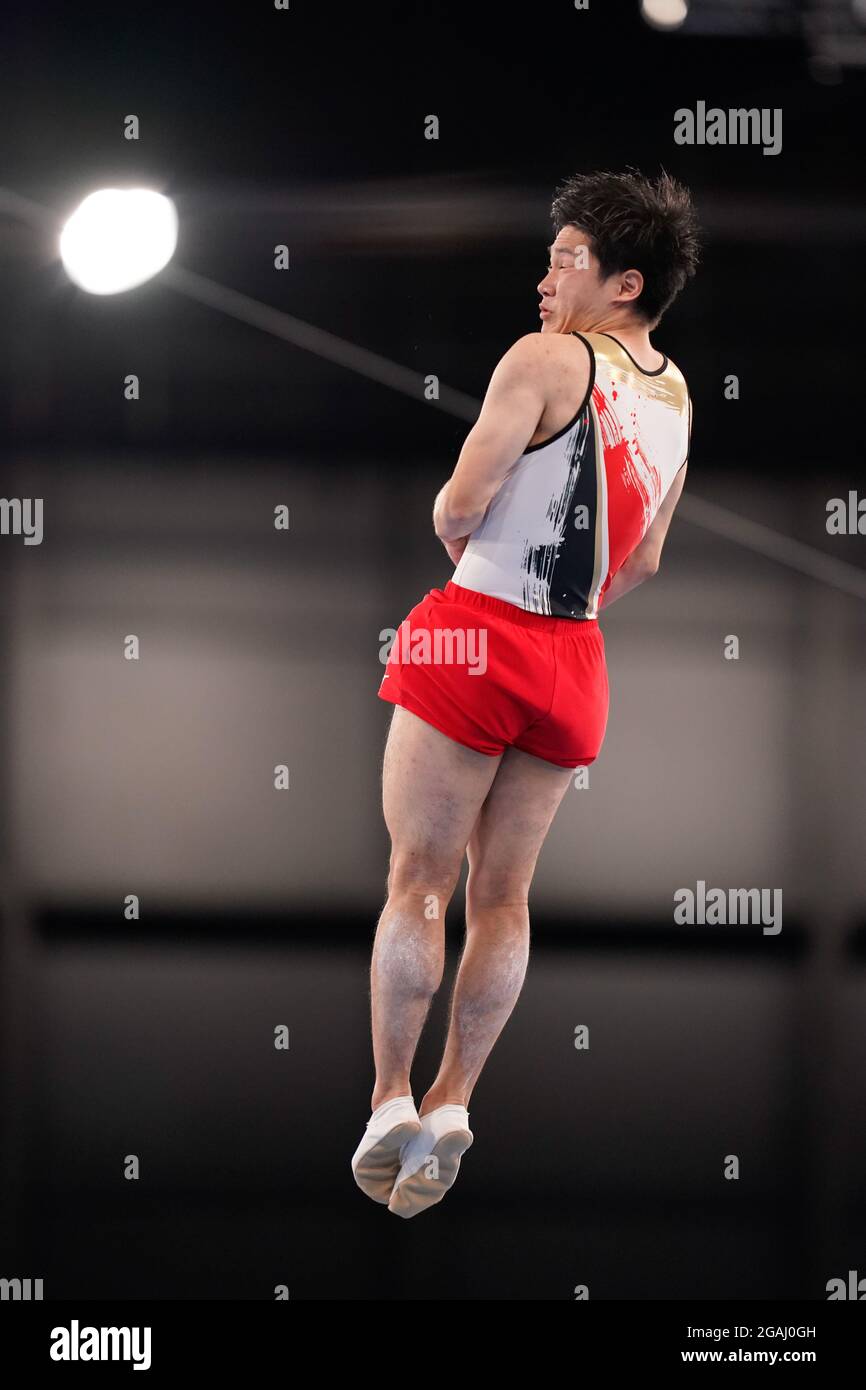 Tokyo, Japan. 31st July, 2021. Ryosuke Sakai (JPN) Trampoline : Men's ...
