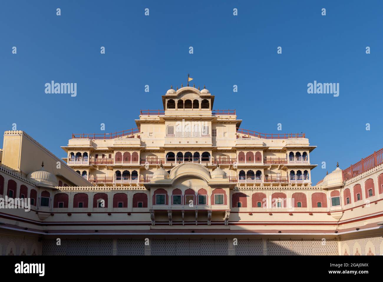 Rajasthan, India - 2nd December, 2019:Beautiful exterior facade of the ...