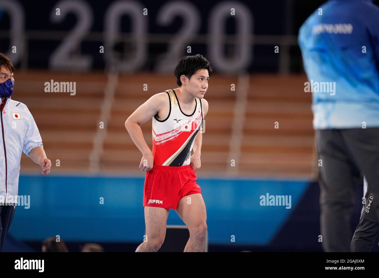 Tokyo, Japan. 31st July, 2021. Ryosuke Sakai (JPN) Trampoline : Men's ...
