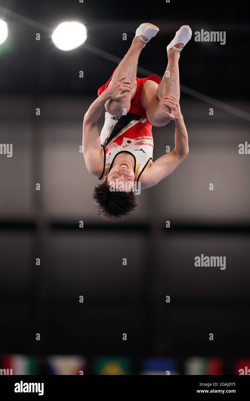 Tokyo, Japan. 31st July, 2021. Ryosuke Sakai (JPN) Trampoline : Men's ...