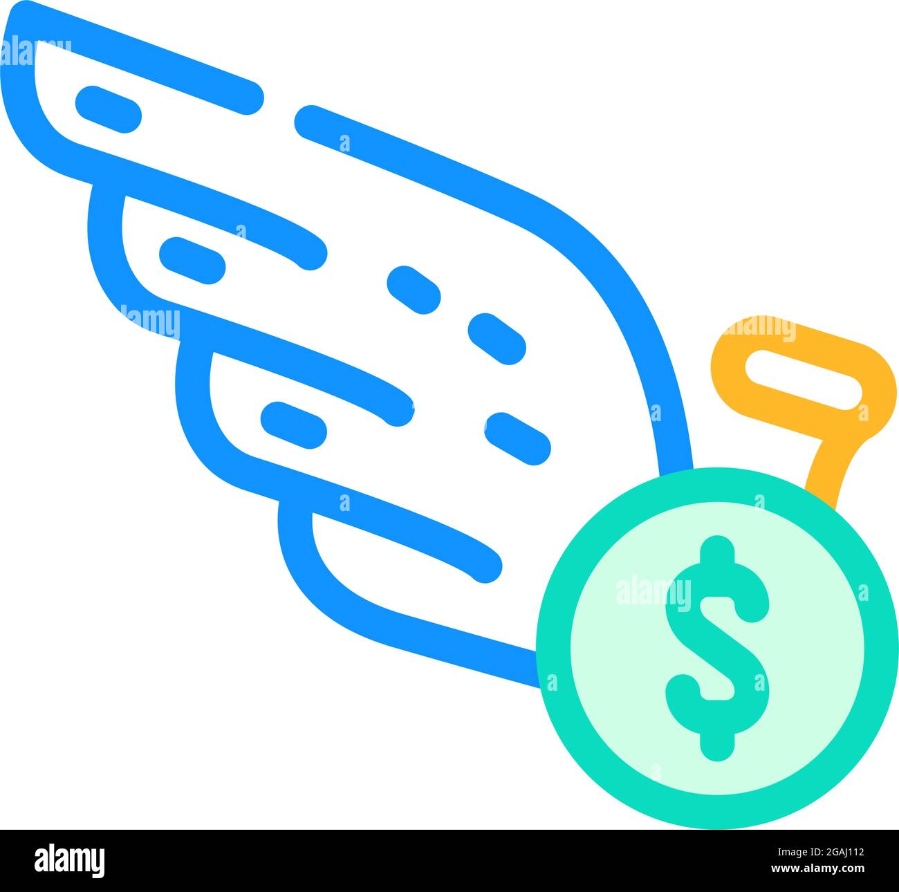 cash profit color icon vector illustration Stock Vector Image & Art - Alamy