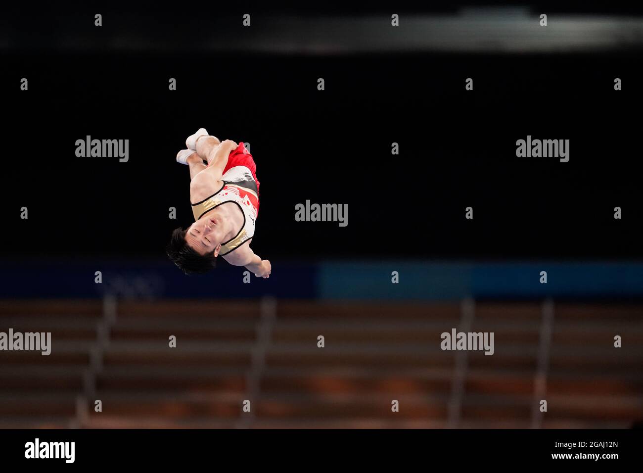 Tokyo, Japan. 31st July, 2021. Ryosuke Sakai (JPN) Trampoline : Men's ...