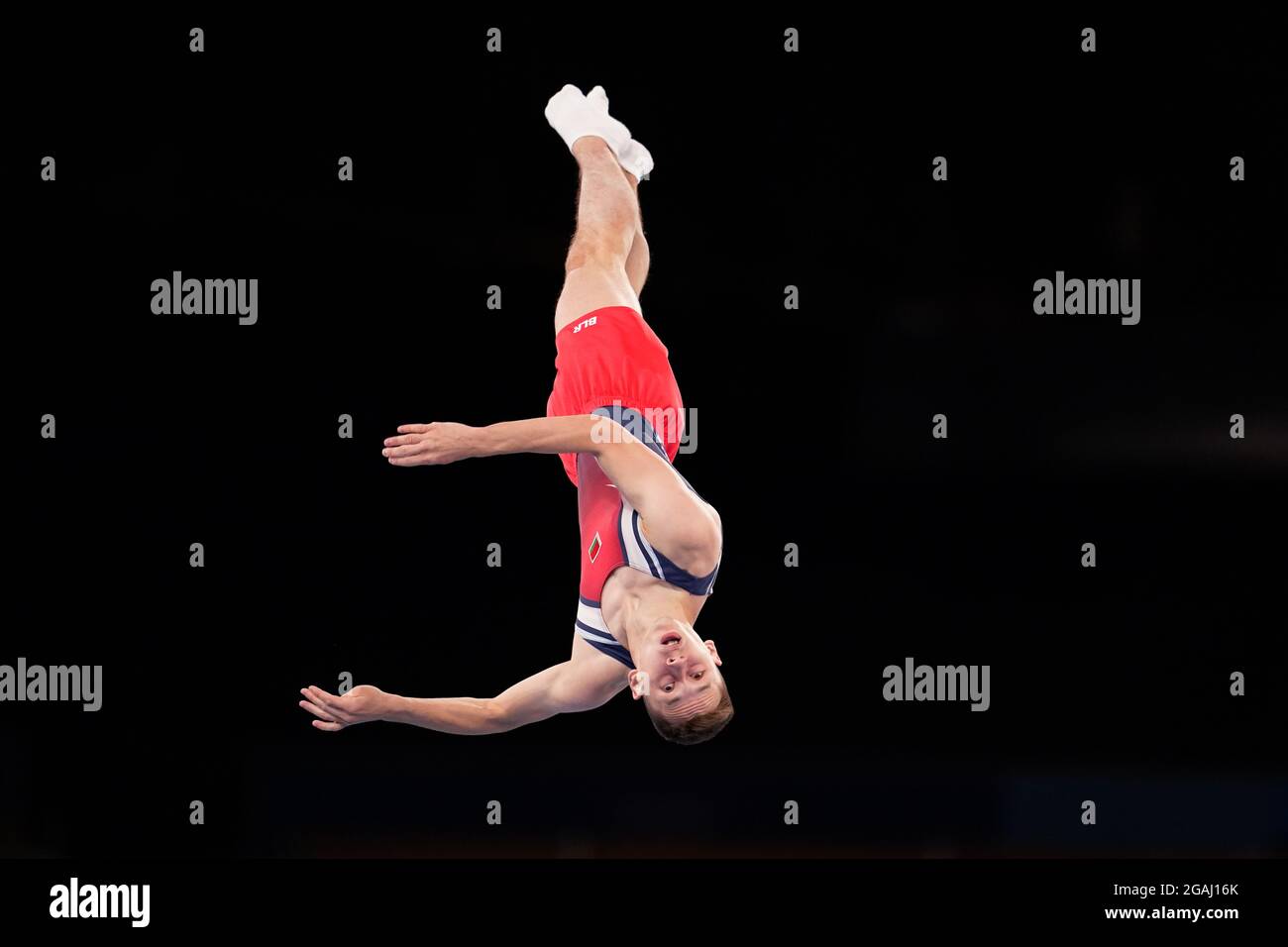 Tokyo, Japan. 31st July, 2021. Ivan Litvinovich (BLR) Trampoline : Men ...