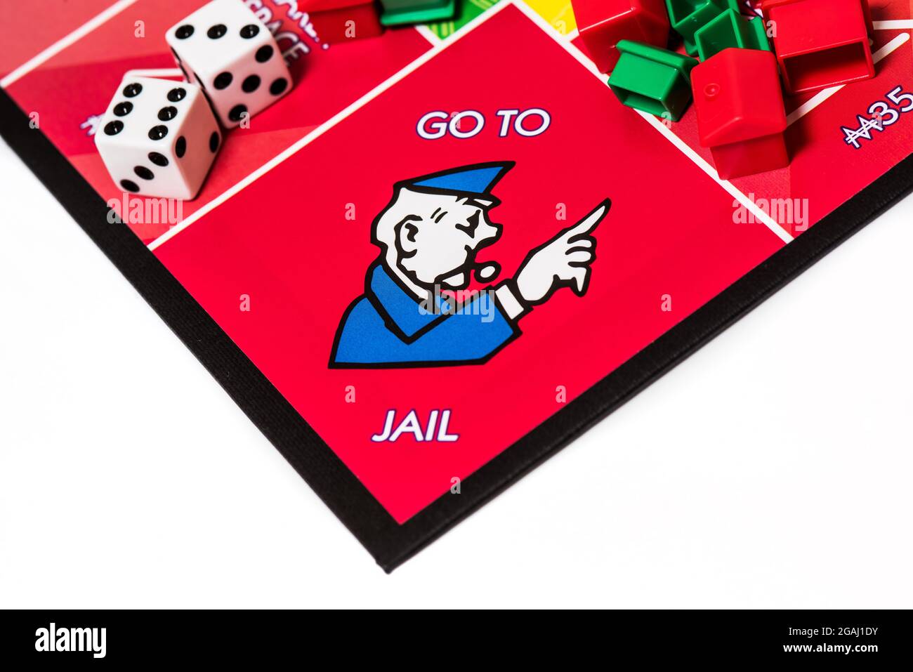 Red monopoly hi-res stock photography and images - Alamy