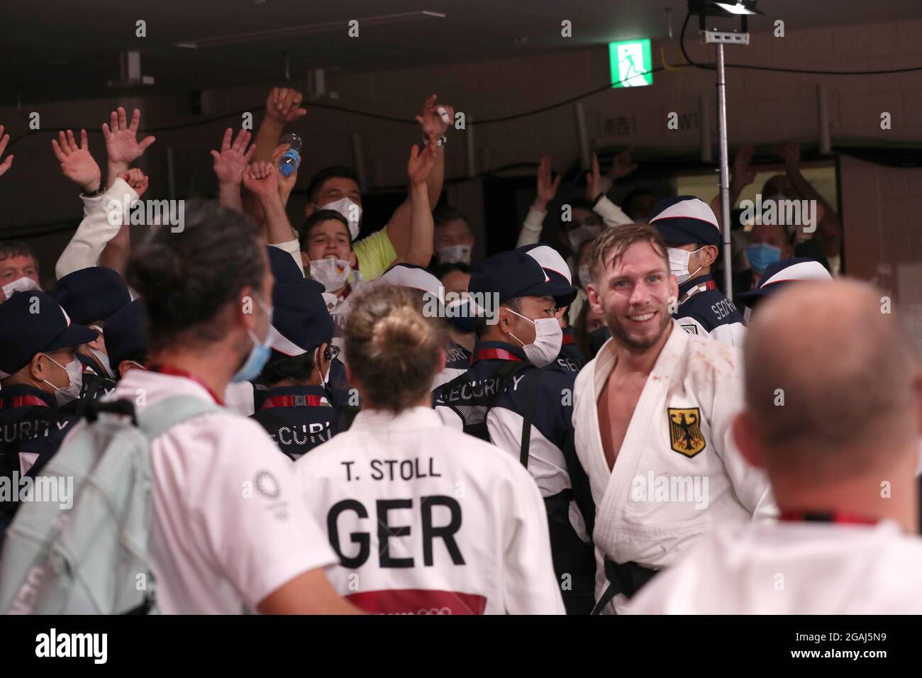 Tokio, Japan. 31st July, 2021. Judo: Olympics, preliminaries, team ...