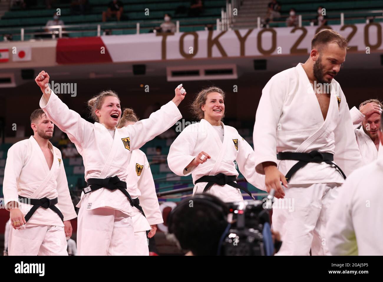 Tokio, Japan. 31st July, 2021. Judo: Olympia, preliminary competition ...