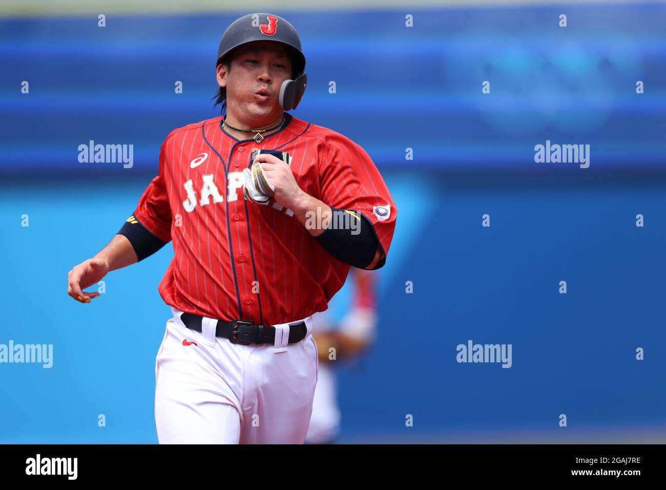 Kanagawa, Japan. 31st July, 2021. Takuya Kai (JPN) Baseball : Opening ...
