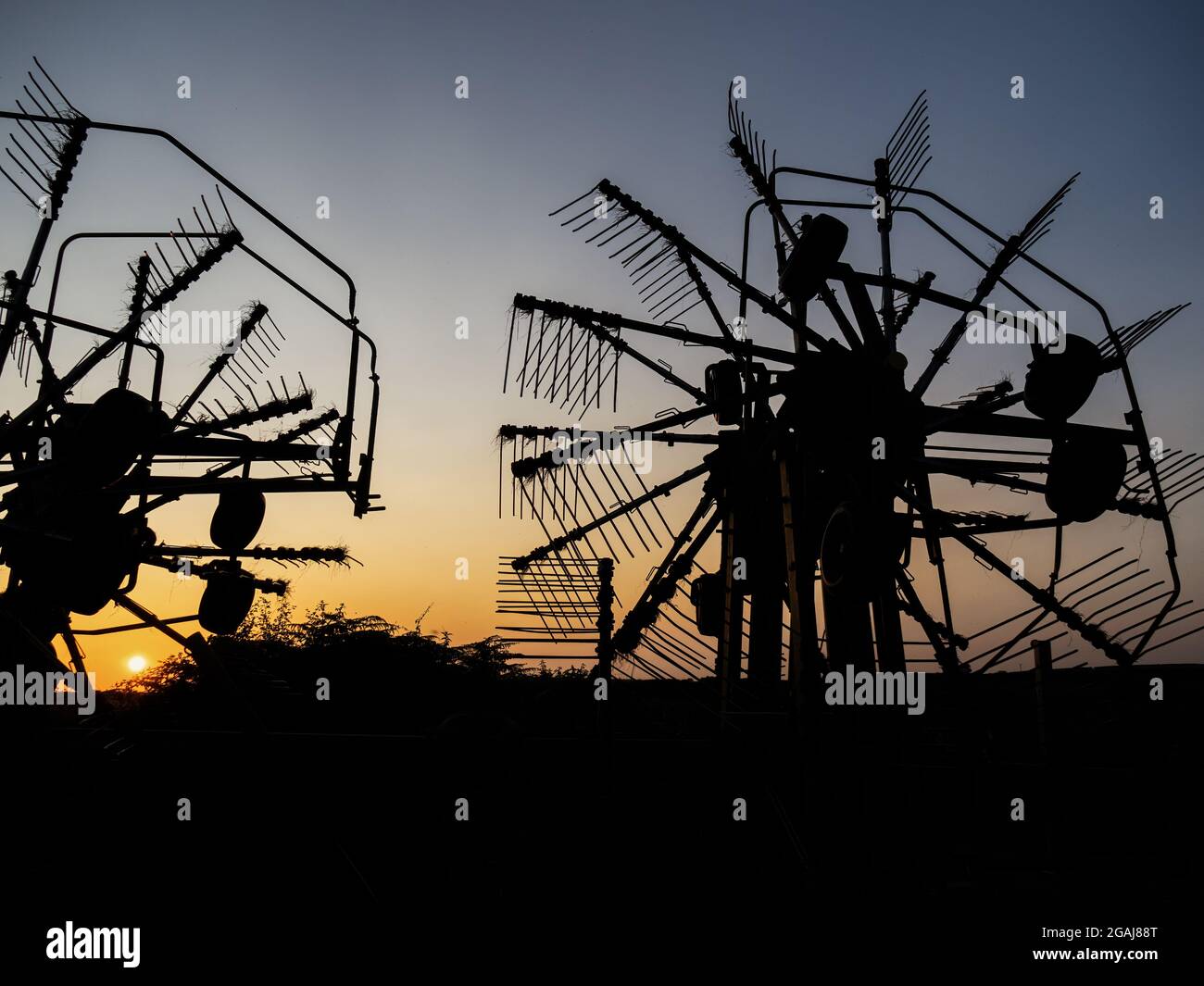 Making hay while the sun shines, agriculture in Devon, England Stock ...