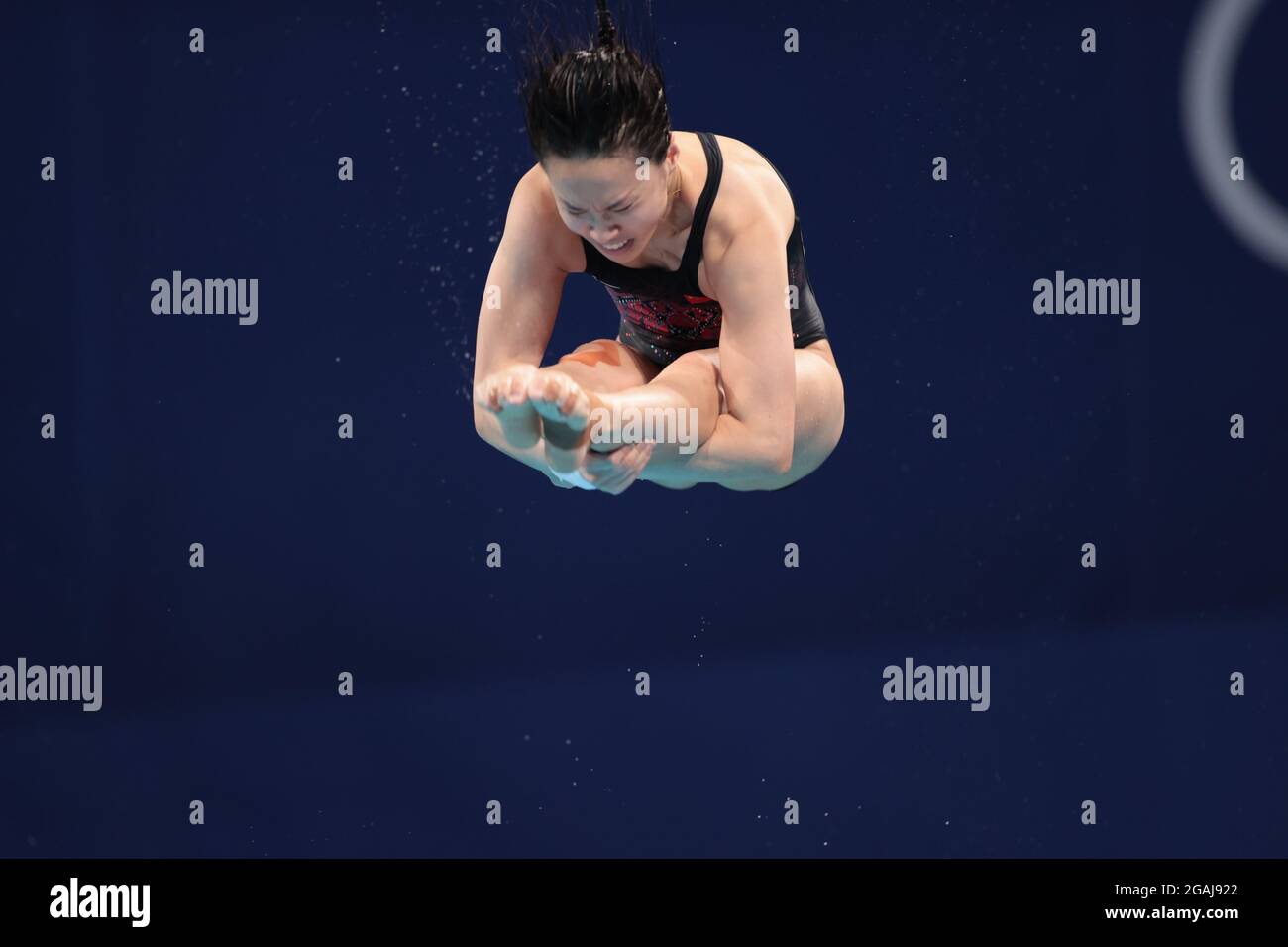 Tokyo, Japan. 31st July, 2021. WANG Han (CHN) Diving : Women's 3m ...