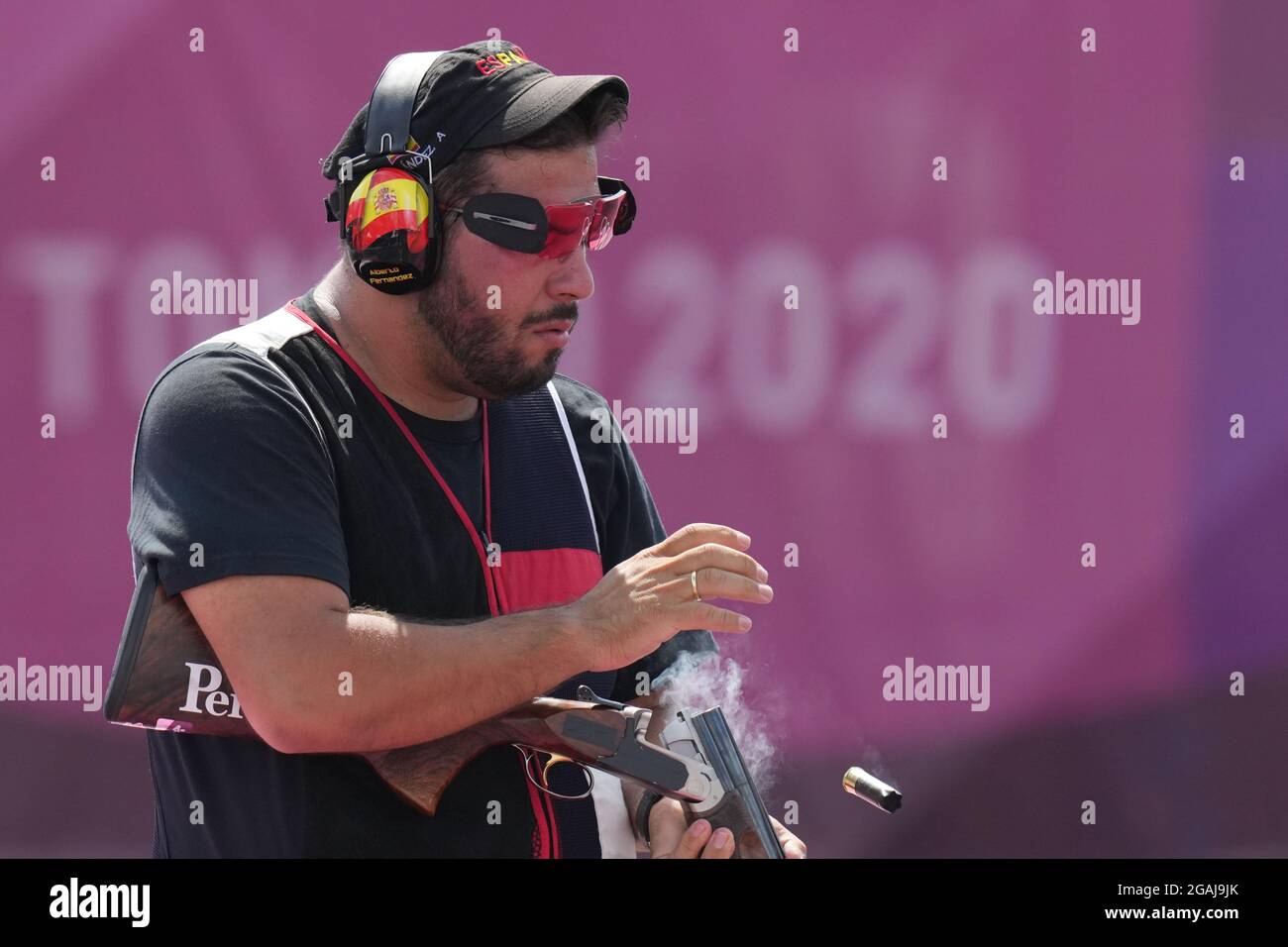 Tokyo, Japan. 31st July, 2021. Alberto Fernandez of Spain reacts during ...