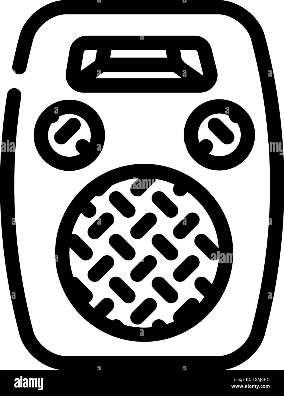 radio dynamic line icon vector illustration Stock Vector Image & Art ...