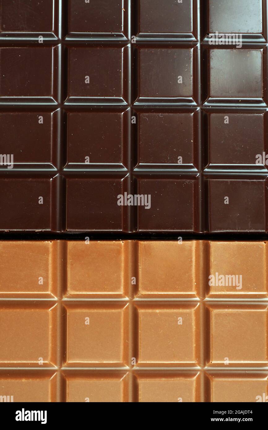 Chocolate bar background Stock Photo - Alamy
