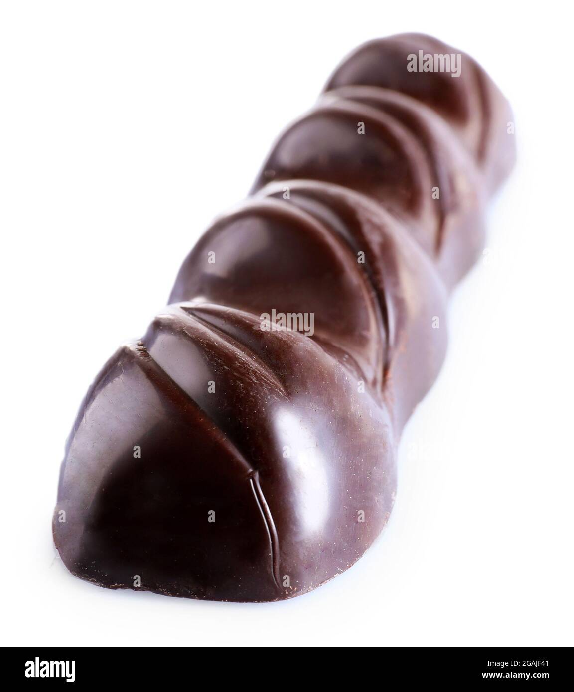 Chocolate stick, isolated on white Stock Photo - Alamy