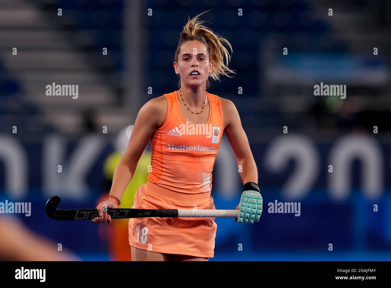 Tokyo, Japan. 31st July, 2021. TOKYO, JAPAN - JULY 31: Pien Sanders of ...