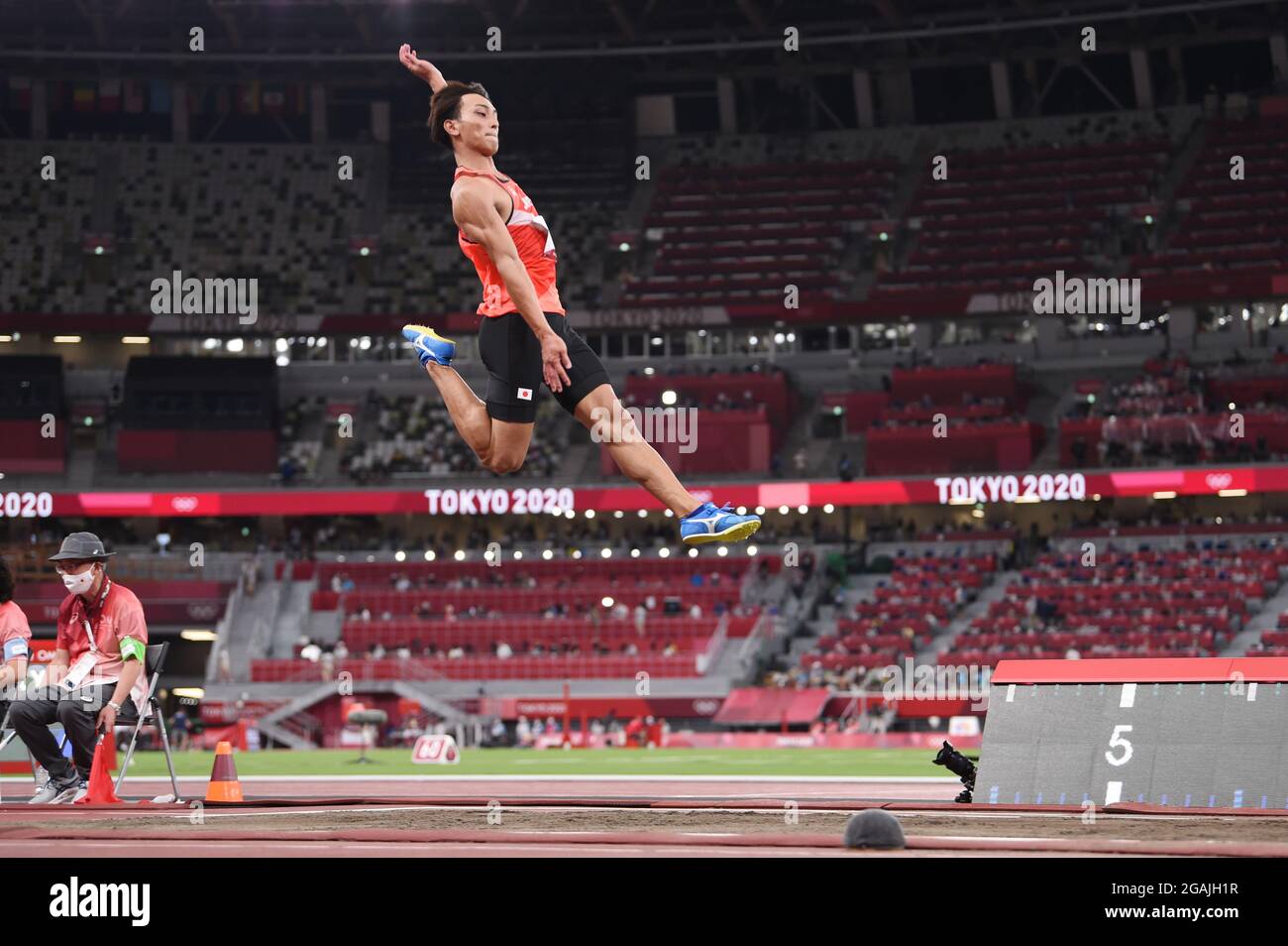 Tokyo, Japan. 31st July, 2021. Yuki Hashioka (JPN) Athletics : Men's ...
