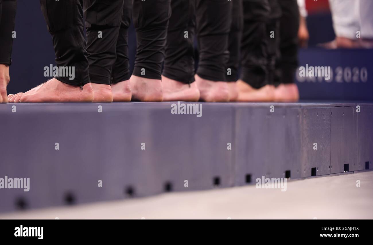 Tokio, Japan. 31st July, 2021. Judo: Olympics, preliminaries, team ...