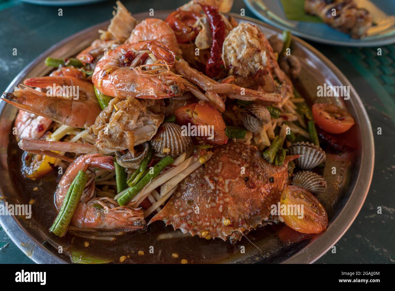 Delicious seafood plate hi-res stock photography and images - Alamy