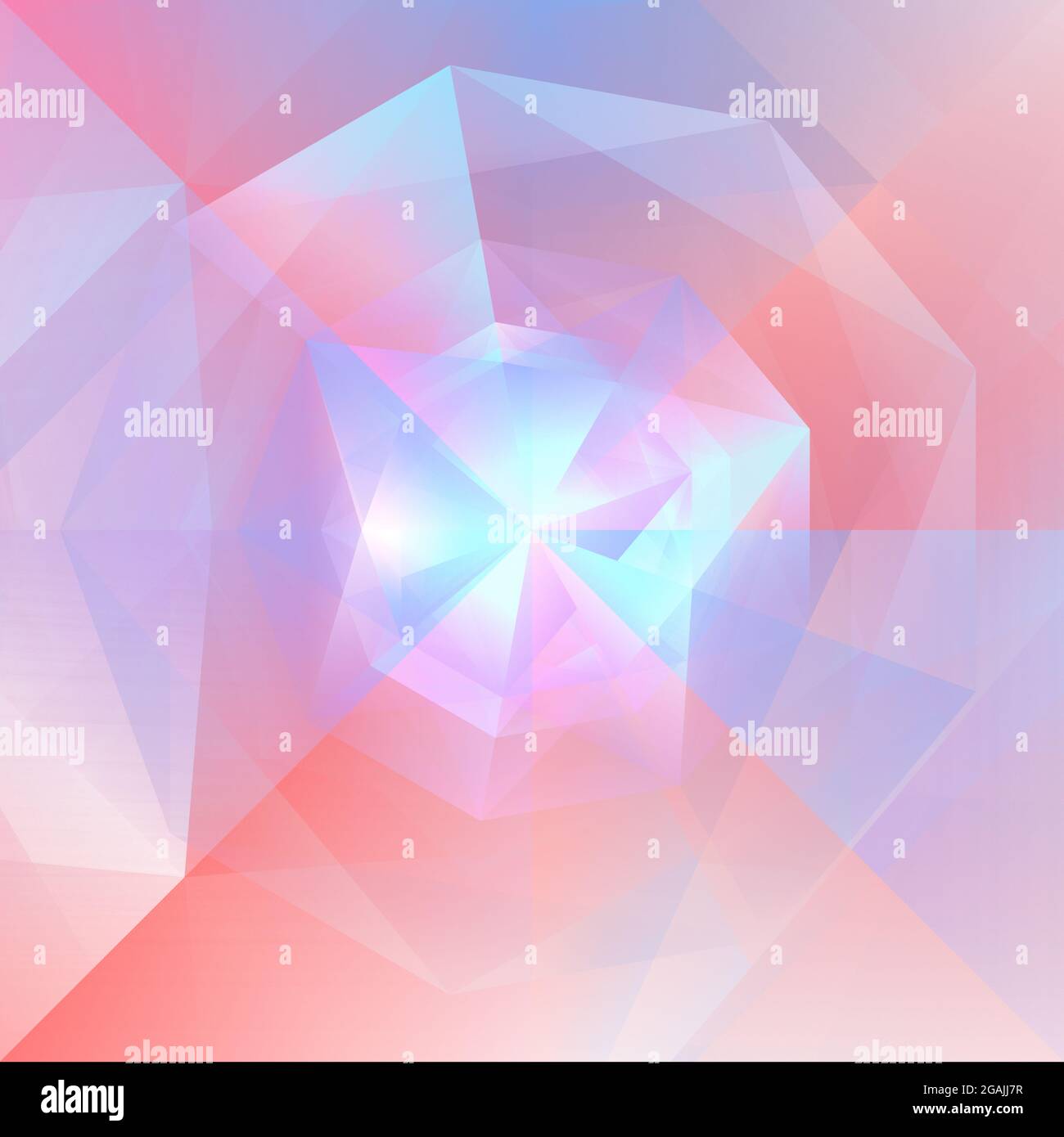 Abstract Geometric Background With Diamond Shape Stock Photo - Alamy