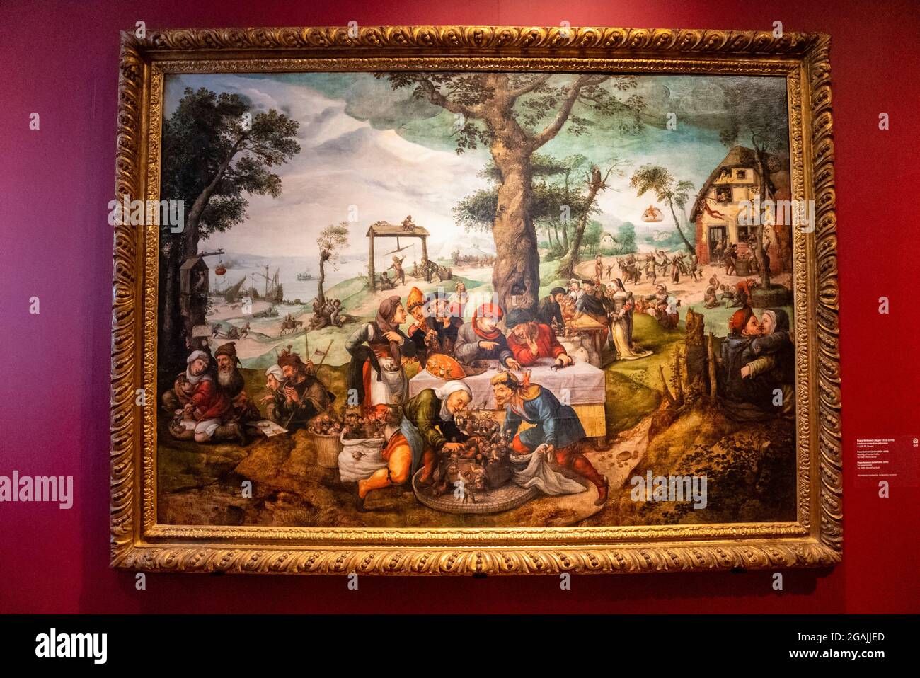 Beautiful old paintings from the medieval times Stock Photo - Alamy