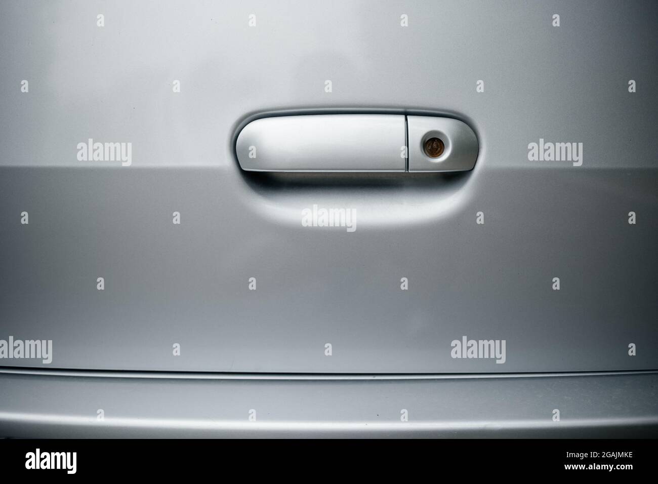 Car Door Handle close up Stock Photo - Alamy