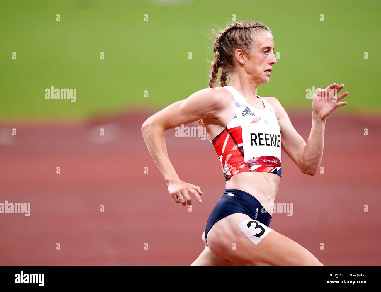 Great Britain's Jemma Reekie during the first Women's 800 metres Semi ...