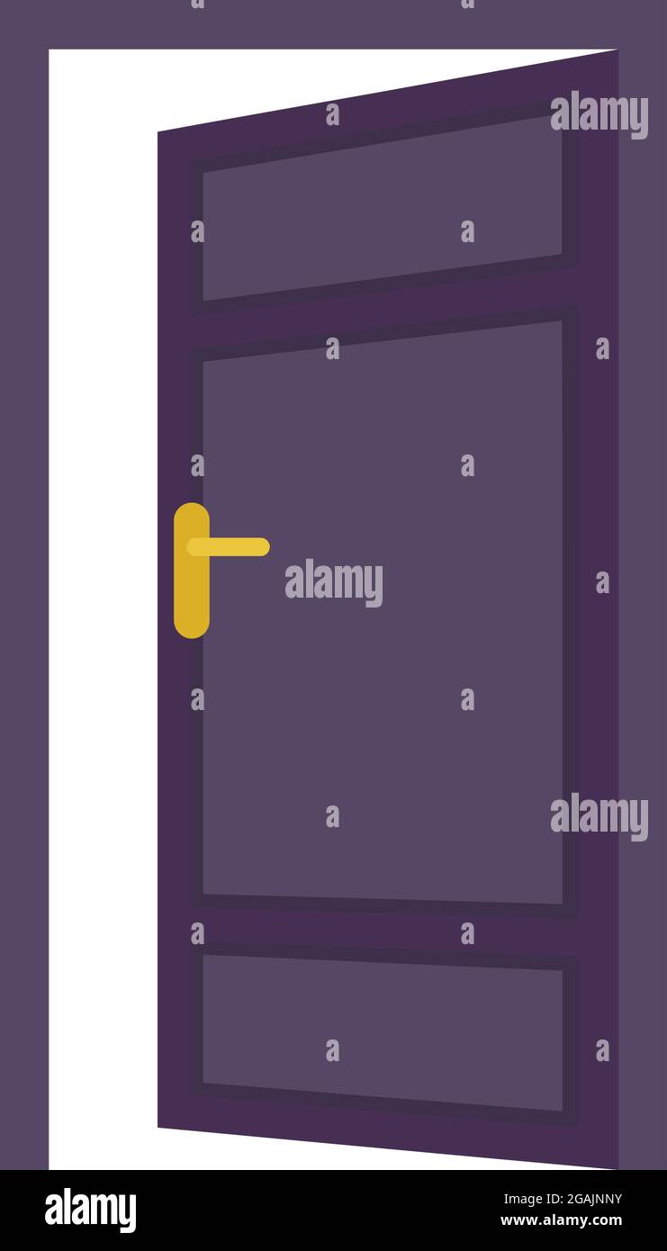 Entrance icon. Flat illustration of entrance vector icon isolated on ...