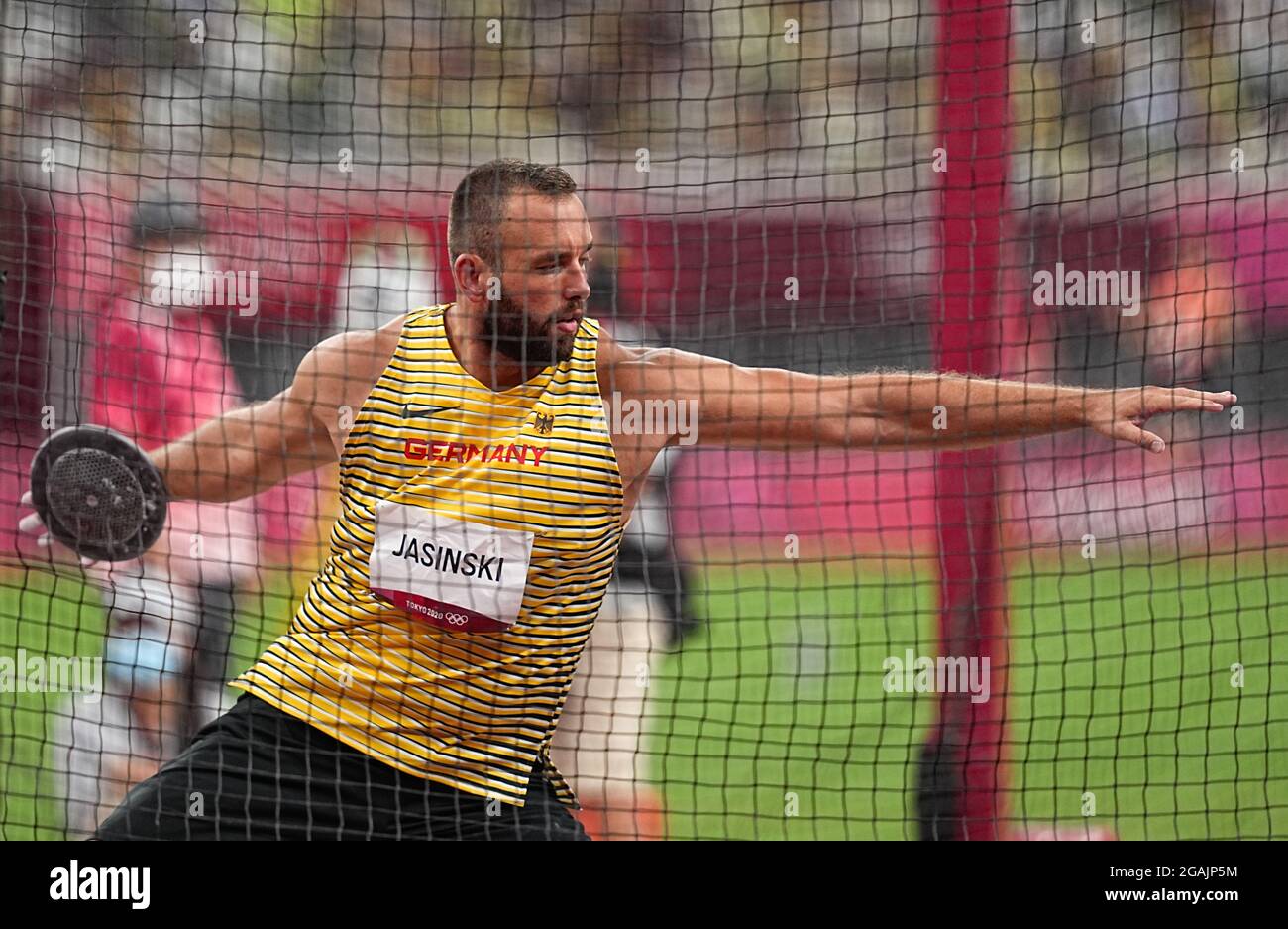Tokyo, Japan. 31st July, 2021. Athletics: Olympics, discus throw, men ...
