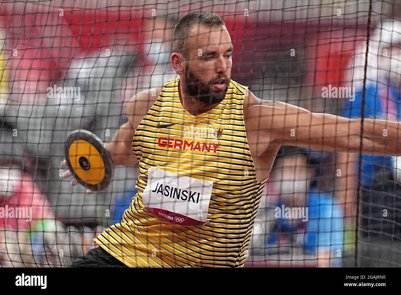 Tokyo, Japan. 31st July, 2021. Athletics: Olympics, discus throw, men ...