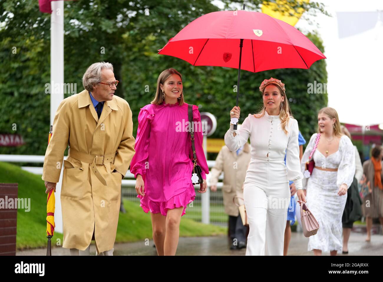 The Duke of Richmond and Lady Eloise Cordelia Gordon-Lennox (right ...