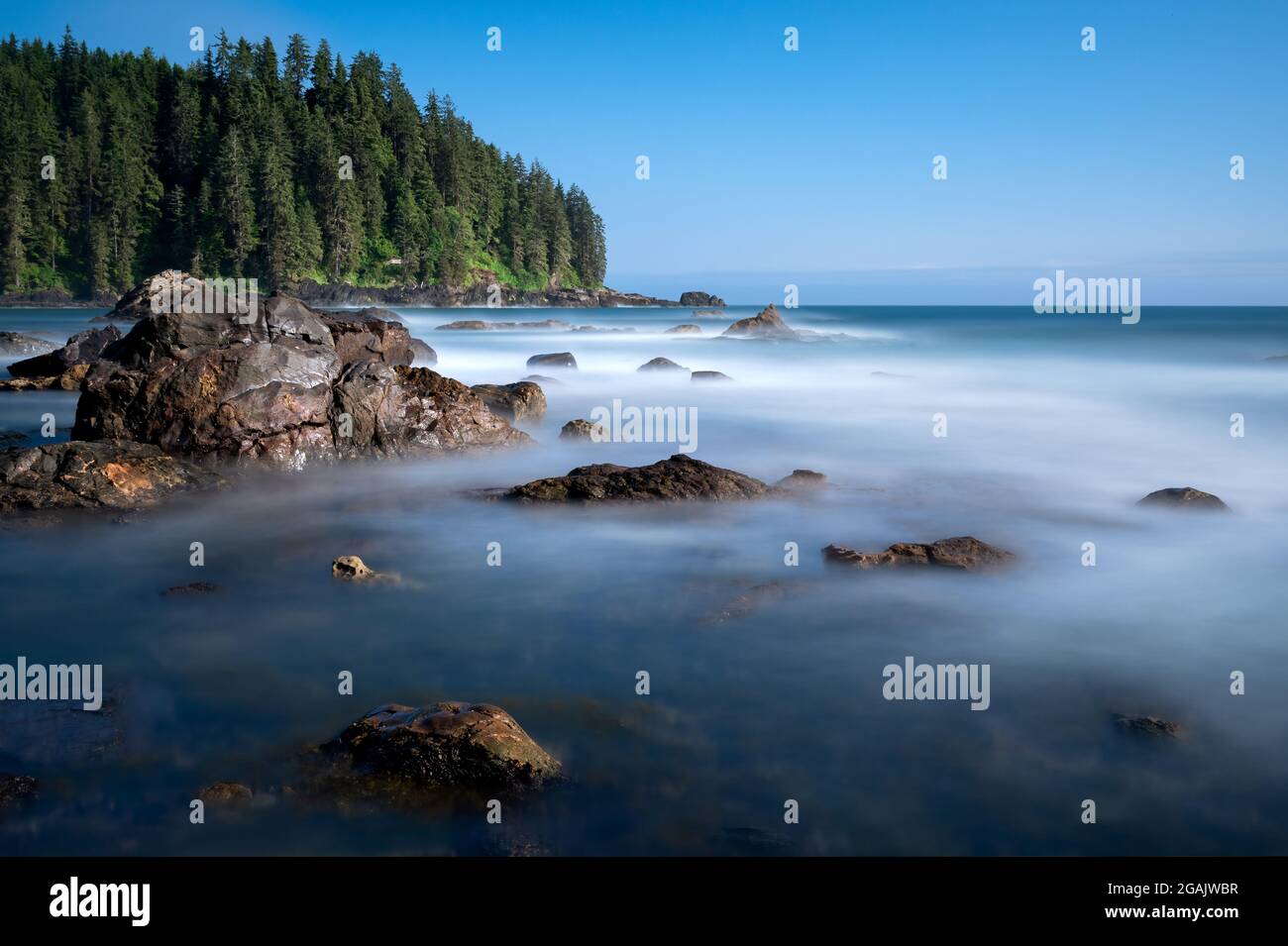 Sombrio beach at sunset hi-res stock photography and images - Alamy