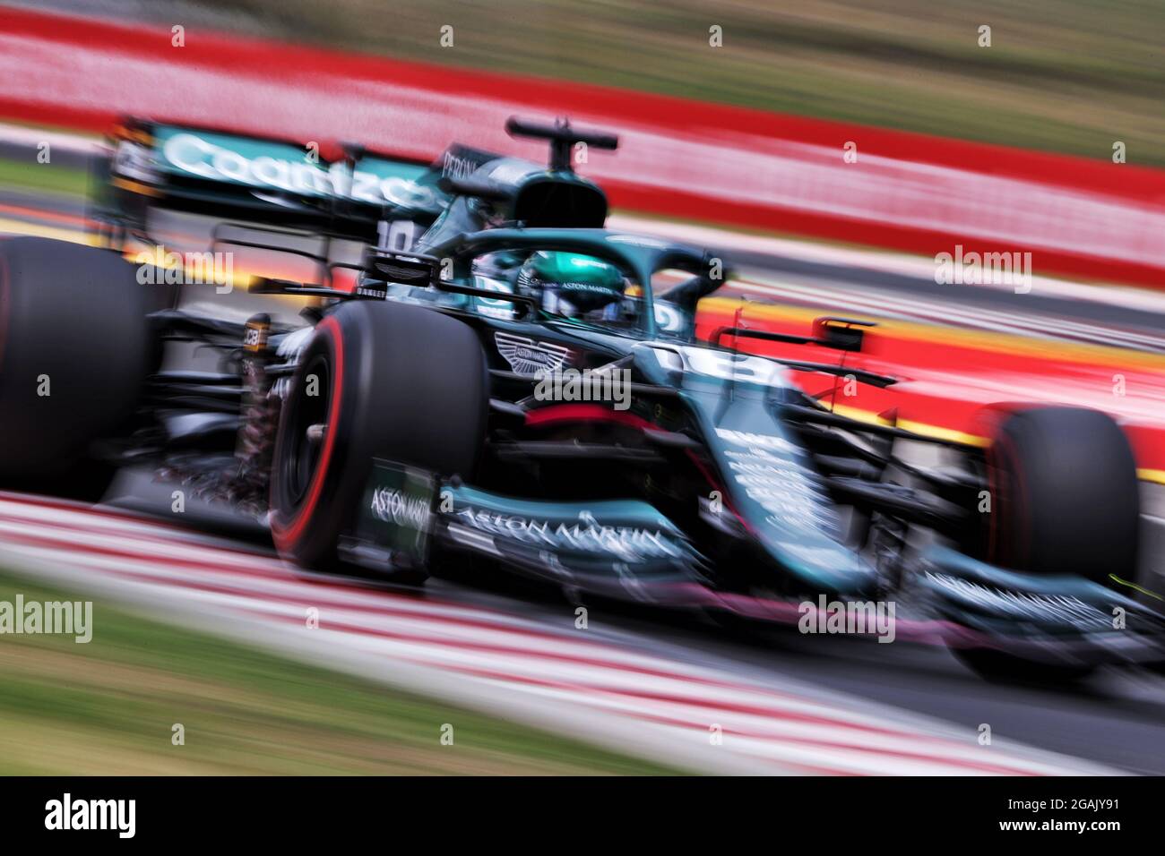 Budapest, Hungary. 31st July, 2021. Lance Stroll (CDN) Aston Martin F1 ...