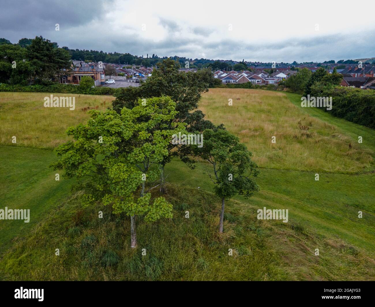 Aerial File Views of Stoke on Trent Staffordshire Drone Chell Chell ...
