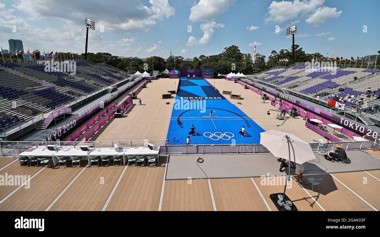 Tokyo, Japan. 31st July, 2021. General view of the Tokyo Olympics ...