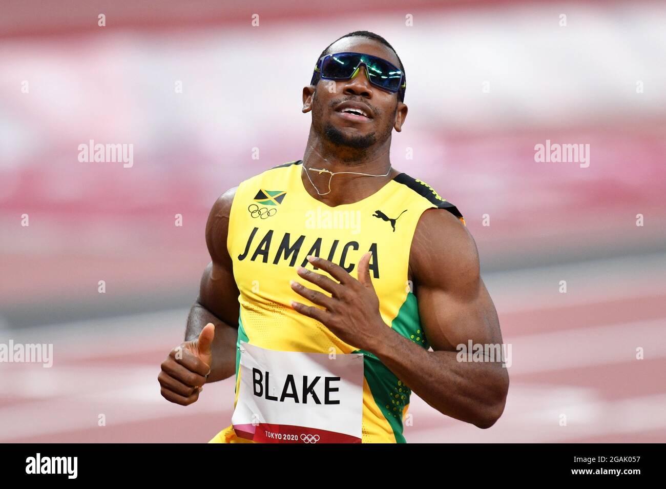Tokyo, Japan. Credit: MATSUO. 31st July, 2021. BLAKE Yohan (JAM ...